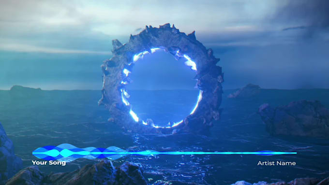 Create an epic audio waveform visualizer by Nicof_jpeg | Fiverr