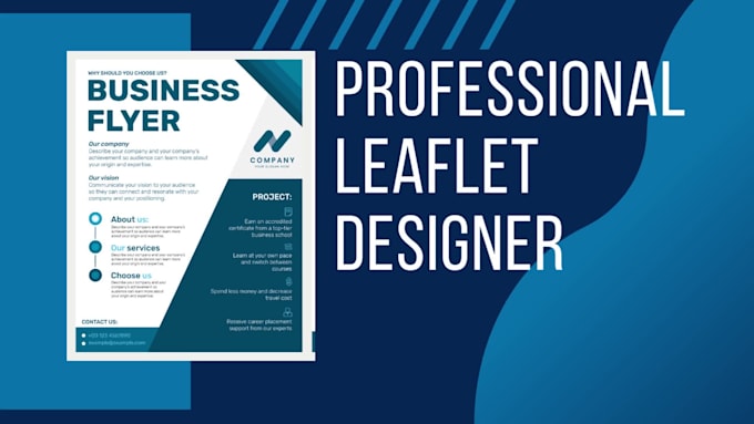 Create professional leaflet, marketing flyer, pamphlet by Ms_maryam_gm ...