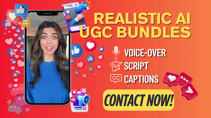 Create scroll stopping ai ugc videos for organic content by Dennis_editor | Fiverr