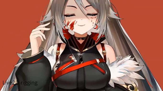 Create unique live2d vtuber model, 2d vtuber design, vtuber avatar ...