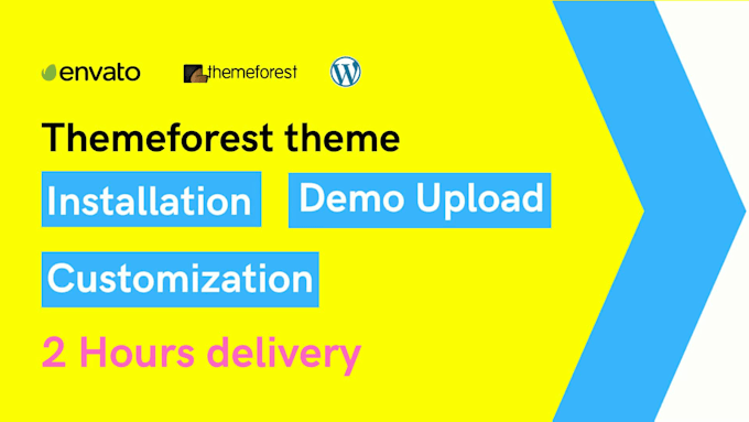 Do themeforest wordpress theme installation, demo upload and ...