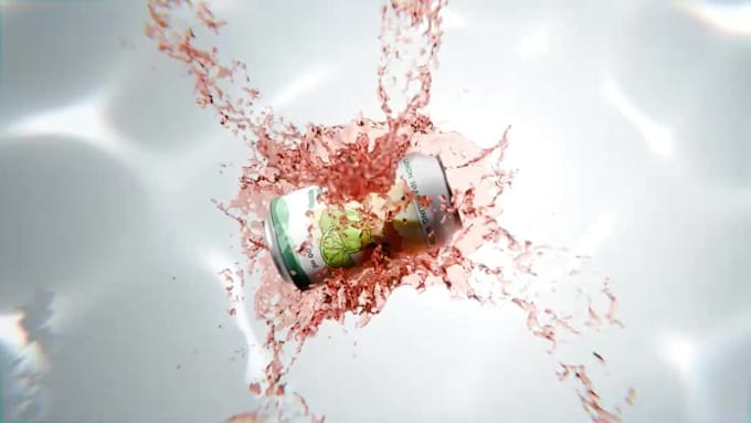 Do 3d soda 3d can beverage 3d product animation energy drink 3d bottle ...