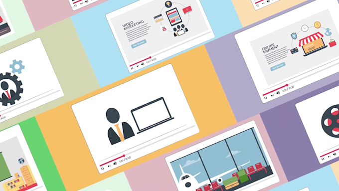 Create custom 2d animation explainer video or 2d animated video by Zapvideo | Fiverr