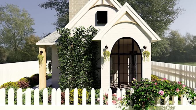 Design your tiny house and 3d rendering by Samsarchiworks | Fiverr