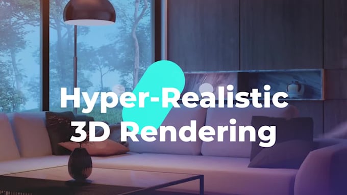 Do realistic interior exterior 3d architecture model, render by Lahiru_la7 | Fiverr