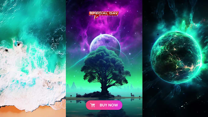 Create custom loop live wallpapers for youtube by Flendra | Fiverr