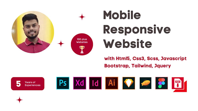 Design and convert figma to html scss css mobile responsive website by Abdullahturky | Fiverr