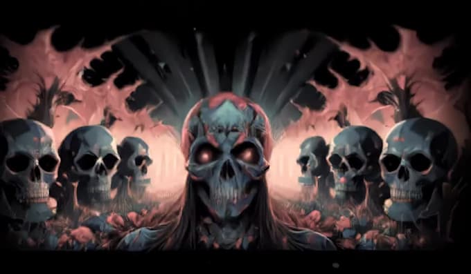 Make a heavy metal or rock animated ai music video by Kinsballet1050 ...