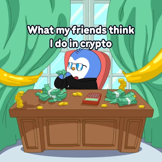 Create funny memes coin art meme drawing crypto meme video 2d memecoin animation by Dihpupo | Fiverr