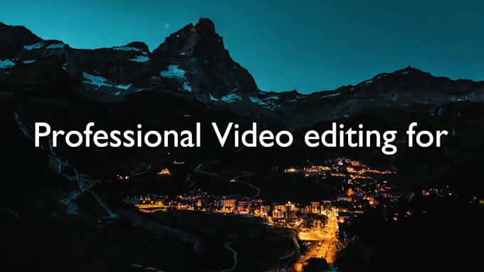 Professionally edit all types of videos in 24 hours by Varu_creations ...