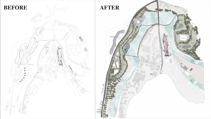 Design and render your master plan by Sabarchitect_ | Fiverr