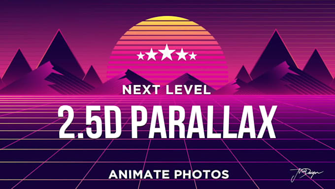 Create eye catching parallax effect from your photos by Hitu10 | Fiverr