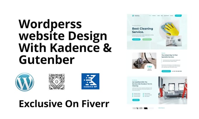 Design a responsive blog website kadence block kadence theme by ...