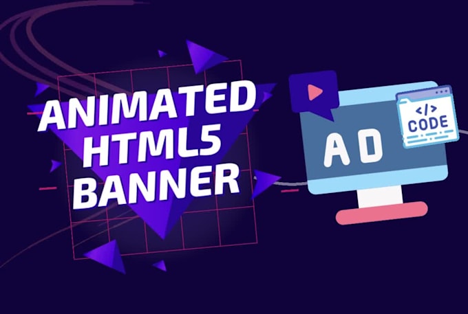 Design animated html5 banner ads by Medjb99 | Fiverr