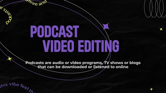 Edit your podcast video, multicam editing, sound design by Eladnan | Fiverr