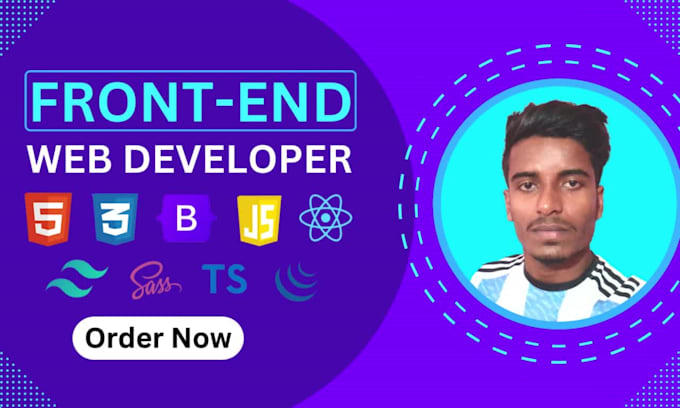 Be your front end web developer by Arifs_rajon | Fiverr