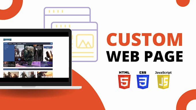 Create your custom web page by Matuteldn | Fiverr