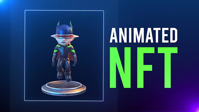 Create animated nft art, loop your nft image, 3d dynamic nft by Leo_mar ...