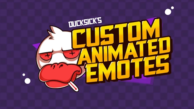 Create snazzy animated gif emotes for twitch, kick discord by Ducksick ...