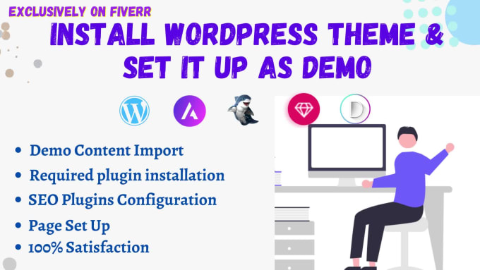 Install wordpress also setup theme according to demo by Hasanbijoy20 ... Install wordpress also setup theme according to demo by Hasanbijoy20 ...