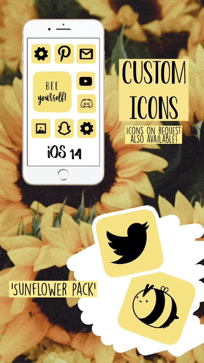 Design ios 14 icon packs by Mellycreations | Fiverr
