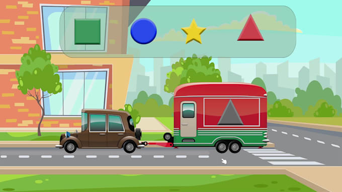 2d educational learning shapes unity game for kids by Mika2009 | Fiverr