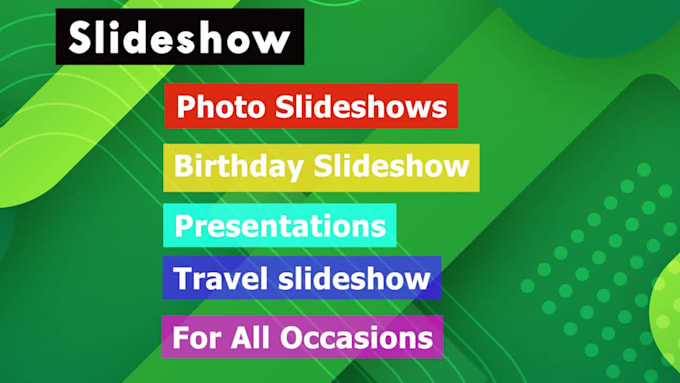 Create an awesome stunning photo video slideshow by Basuraliyanage | Fiverr