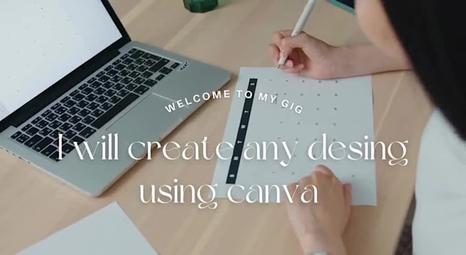 Create any design using canva by Mariaapats | Fiverr