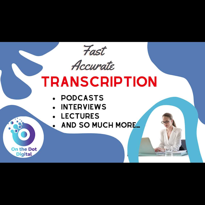 Accurately transcribe audio and video files in english by Cassie5 | Fiverr Accurately transcribe audio and video files in english by Cassie5 | Fiverr