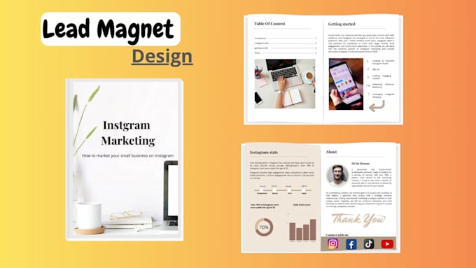 Design pdf workbook, lead magnet, checklist and ebook by Hassan70077 ...