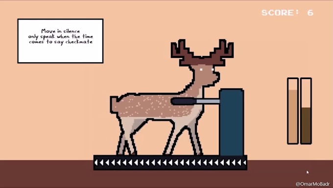 Create a 2d python game using pygame by Omarmobadr | Fiverr