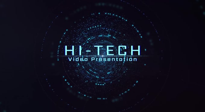 Create hi tech text animation video ads by Gogugmg | Fiverr