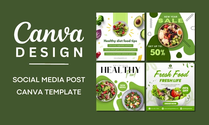 Design a canva templates for your social media posts by Ini_nurdin | Fiverr