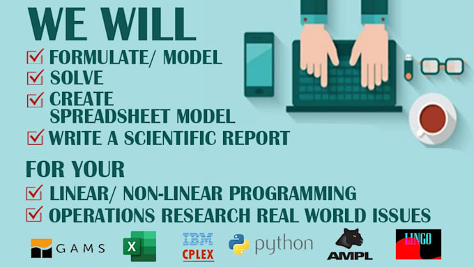 Do linear programming and operations research optimizations by Datasci_master | Fiverr