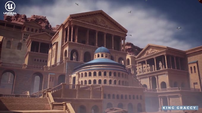 Create 3d unreal engine environment, game environment interior and exterior by Graccy3 | Fiverr