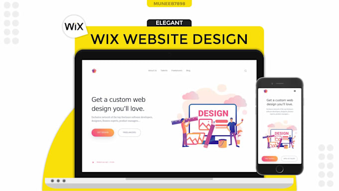 Create a wix website design by Muneeb7898 | Fiverr