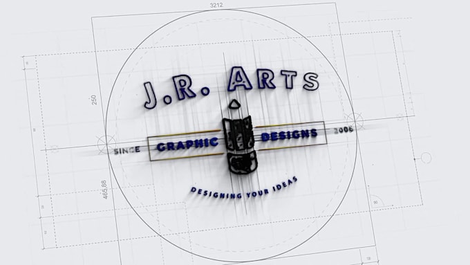 Do a sketch intro logo animation in 12 hours by Javaid_jr | Fiverr