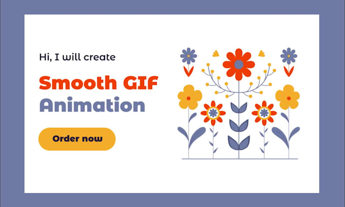 Create a loop gif animation for web, social, ads by Senyafast | Fiverr