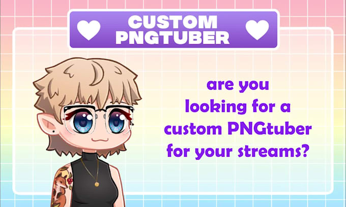 Create a pngtuber for your streams by Leslieraemedia | Fiverr