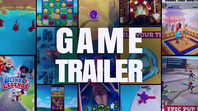 Create a game trailer teaser and game promo videos by Ayesharehman42 ...