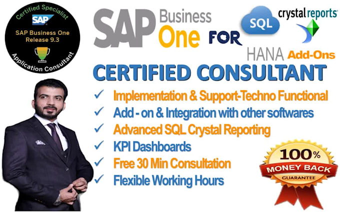 Sap business one, sap b1 techno functional implementation and support ...