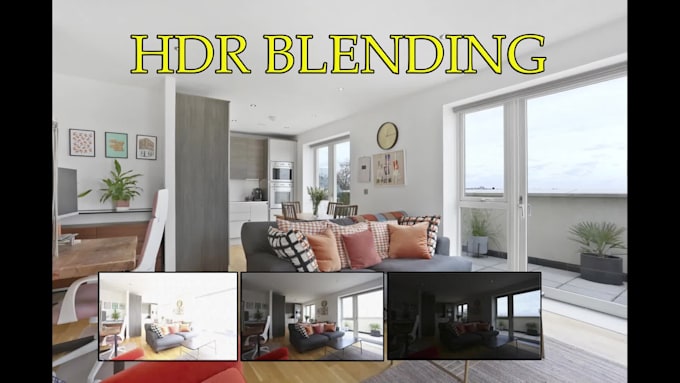 Edit hdr real estate photos with single or multiple exposures ...