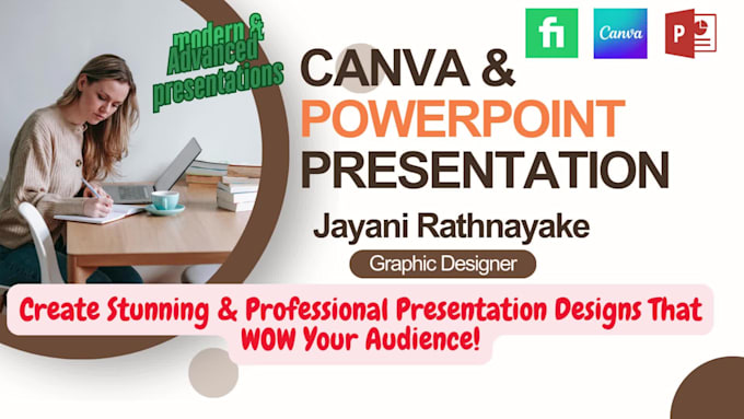 Custom powerpoint, slideshows and canva presentations by Jayanirath | Fiverr