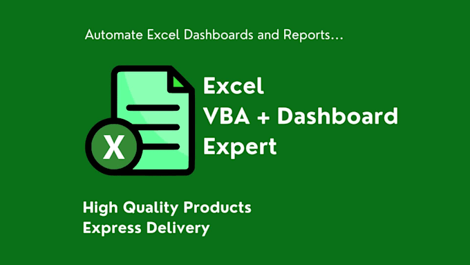 Do microsoft excel formulas, automation, macros, and vba by Gunawardenadha | Fiverr