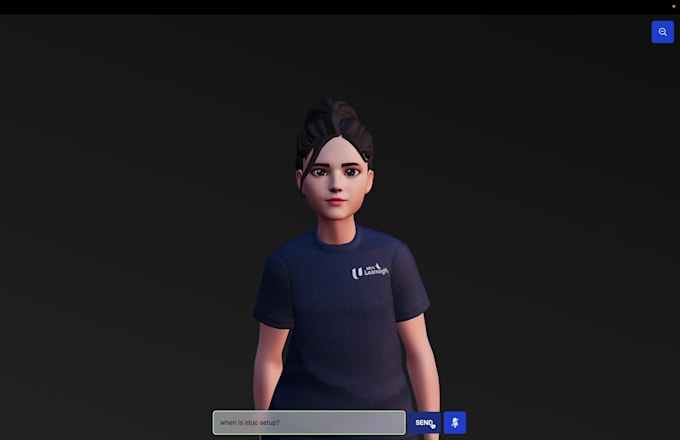 Create chatgpt custom virtual assistant 3d avatar for web, mobile by Muneb_ui_design | Fiverr