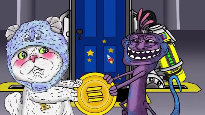 Draw crypto meme video, pepe the frog, meme coin art, solana meme, mad ...