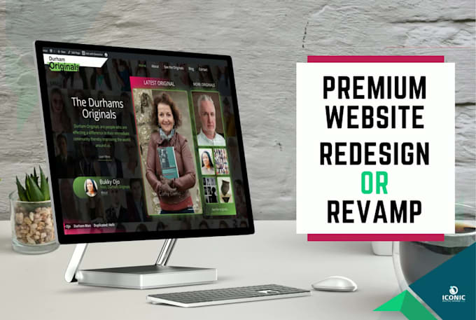 Create premium website redesign or revamp wordpress website by ...