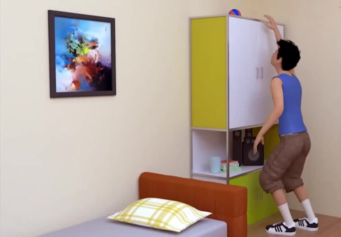 Do 3d animation, cartoon animation, character animation, animated video ...