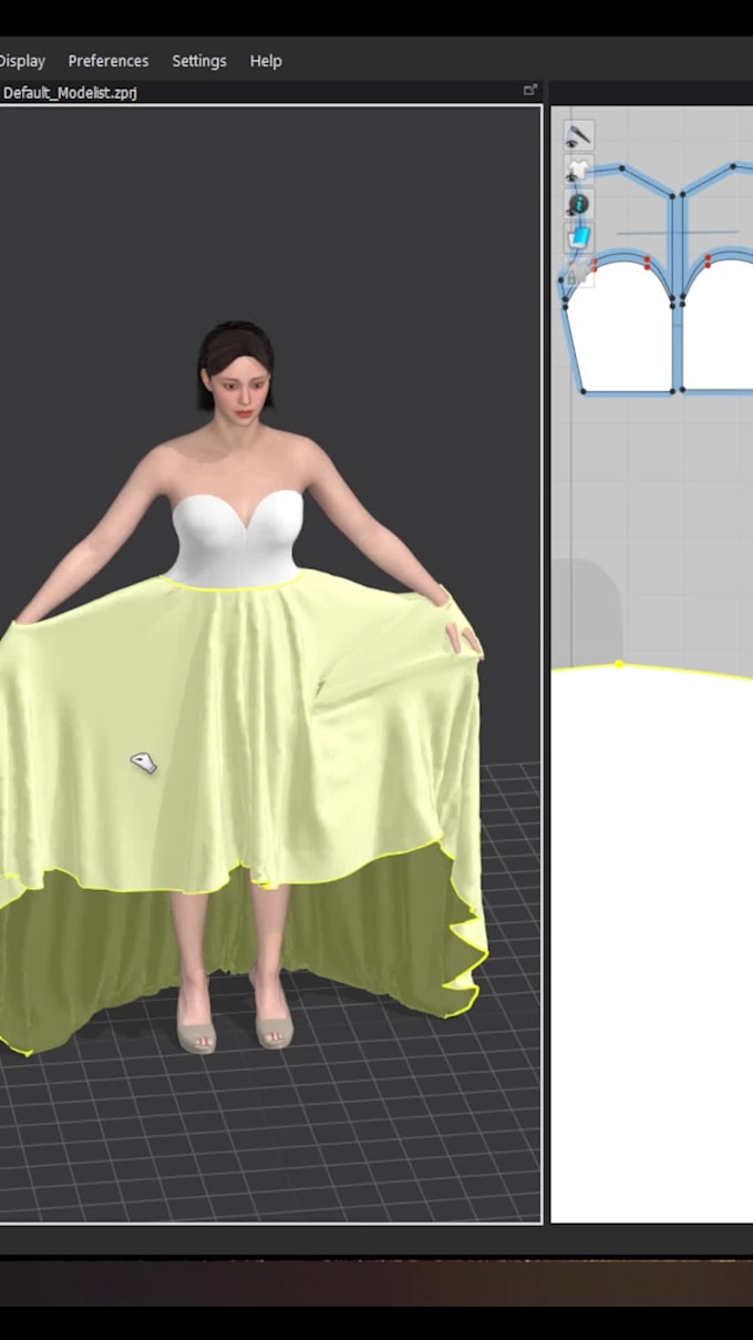 Create 3d fashion garment in clo3d by Journey_25 | Fiverr