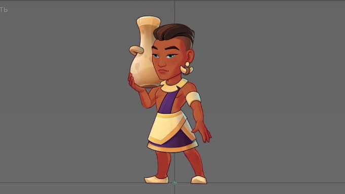 Create a 2d animation of characters, objects in spine by Broneks13 | Fiverr